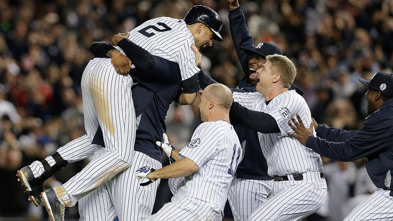 Twitter reaction to Jeter walk-off in home finale