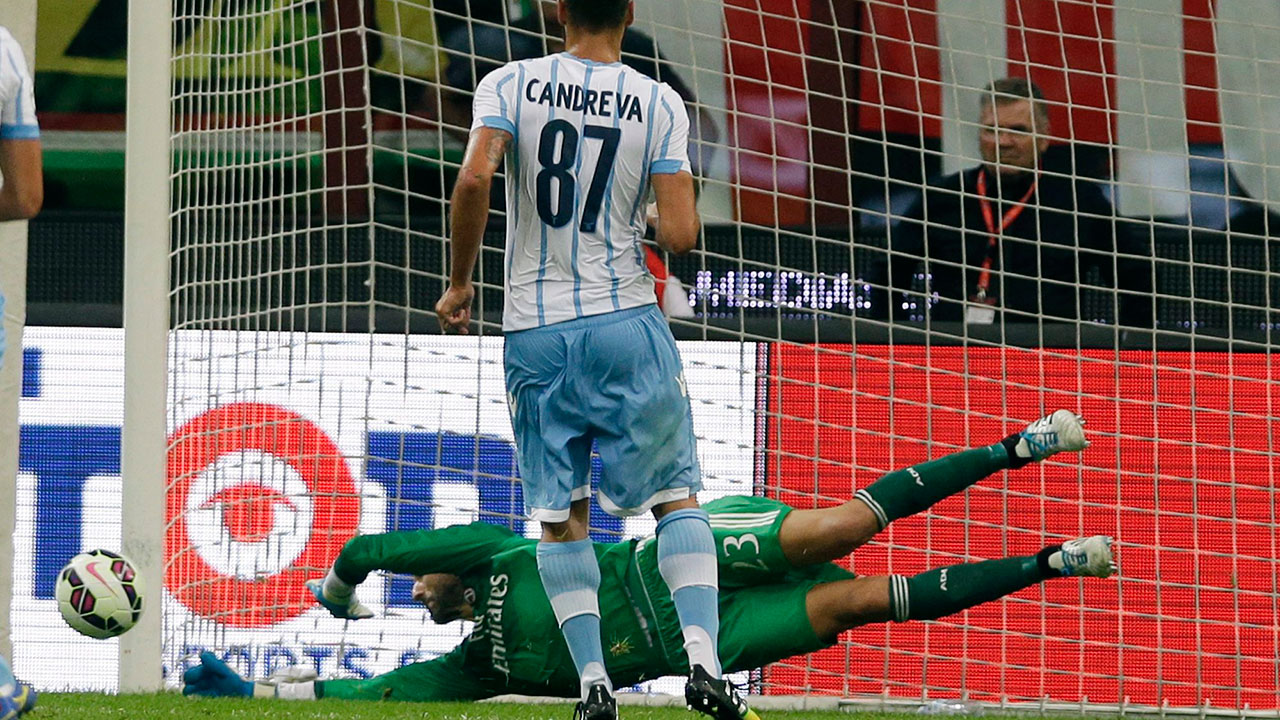 AC Milan goalkeeper Lopez out at least 2 weeks