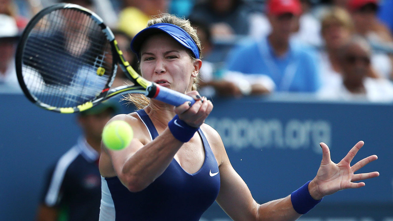 Bouchard claws back for win at Wuhan Open