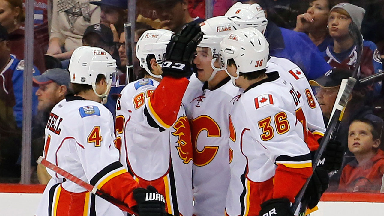 Flames keep Avalanche winless in pre-season