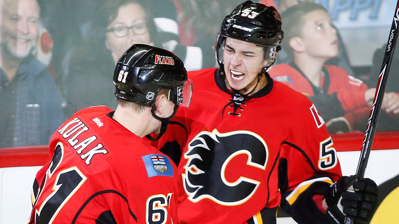 Gaudreau’s goal helps Flames over Avalanche