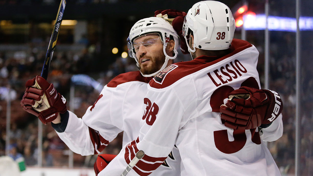 Lessio recalled by Coyotes from AHL Pirates