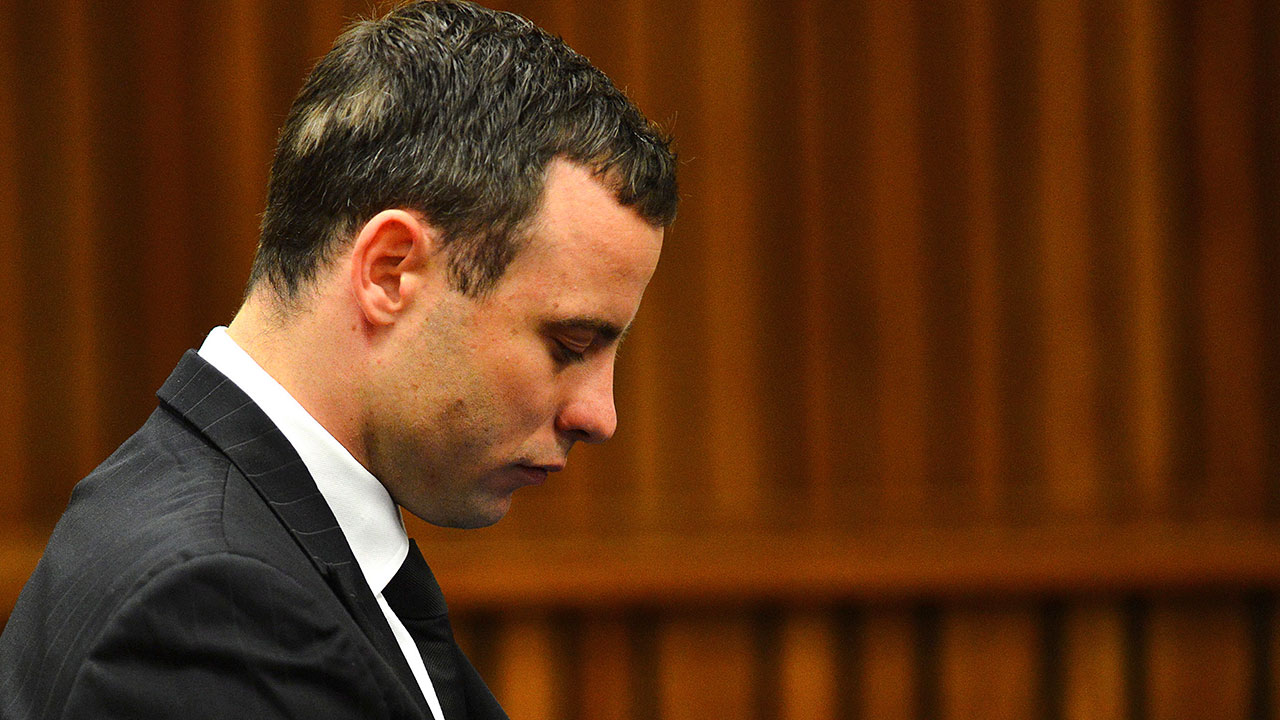 Exhausted Pistoris spends first night in prison