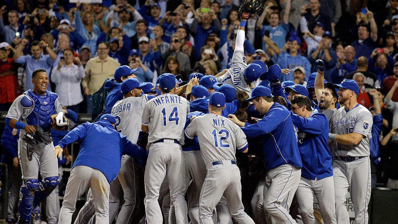 Royals clinch first post-season berth since 1985