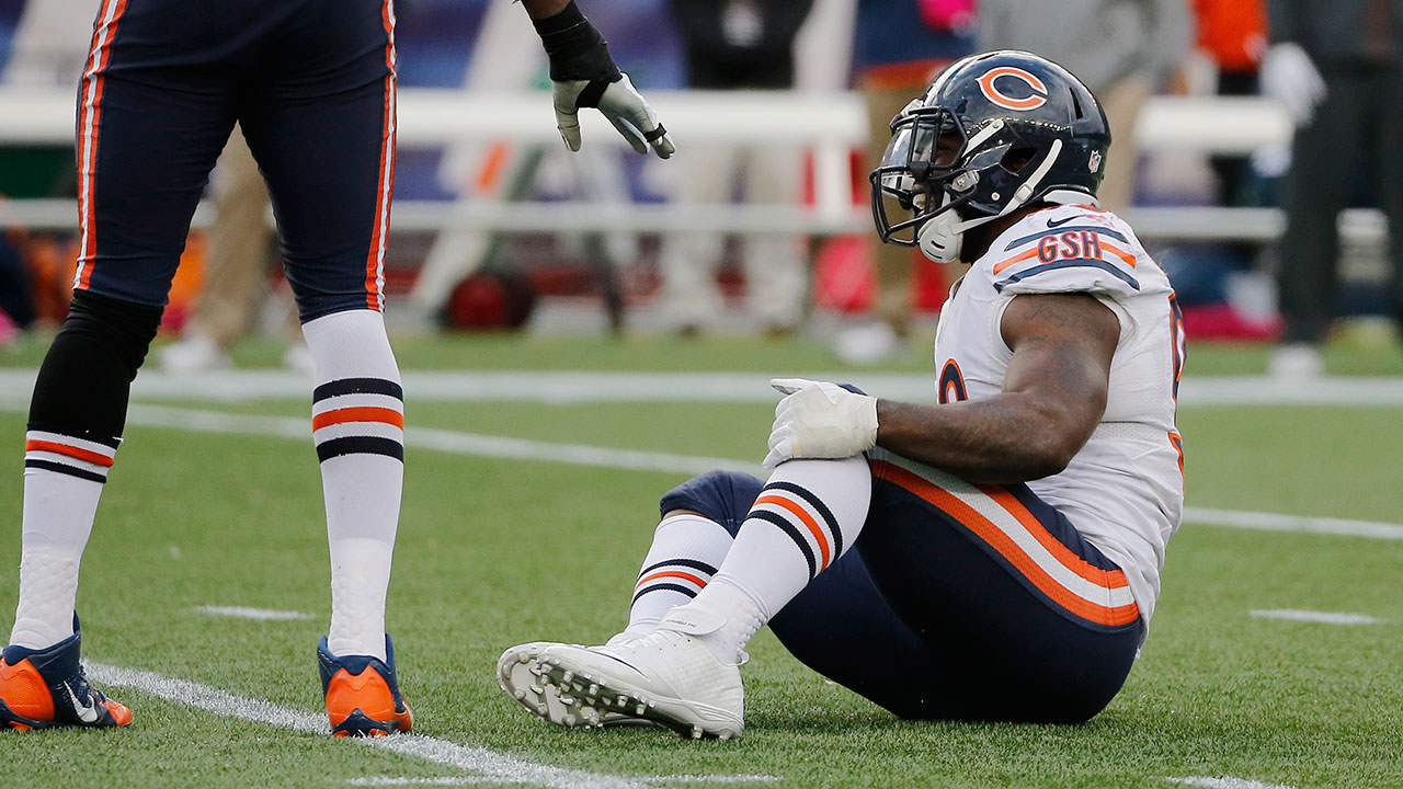 Bears’ Houston ruptures ACL during celebration