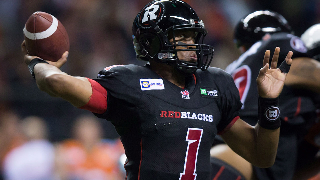 Burris all smiles at Redblacks training camp