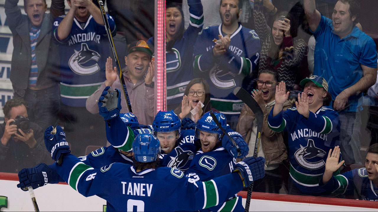Canucks edge Oilers in high-octane SO thriller