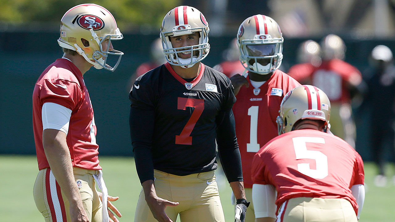 49ers re-sign reserve quarterback Johnson