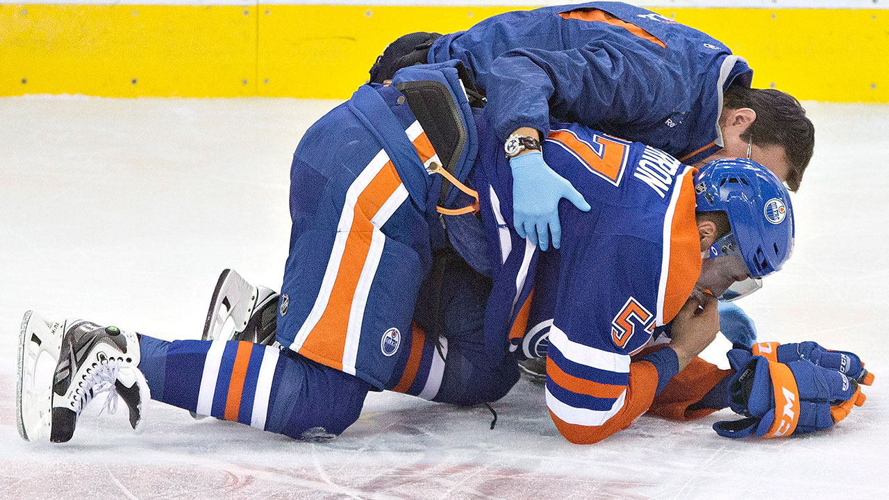 Perron injured in Oilers victory over Coyotes