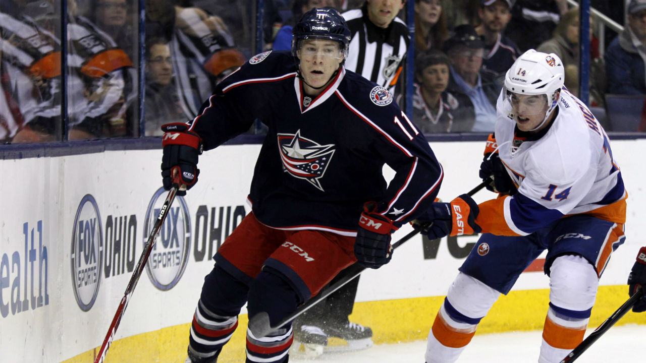 Blue Jackets activate winger Calvert off IR