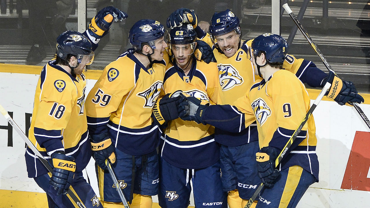 Predators down Blue Jackets, win fourth straight