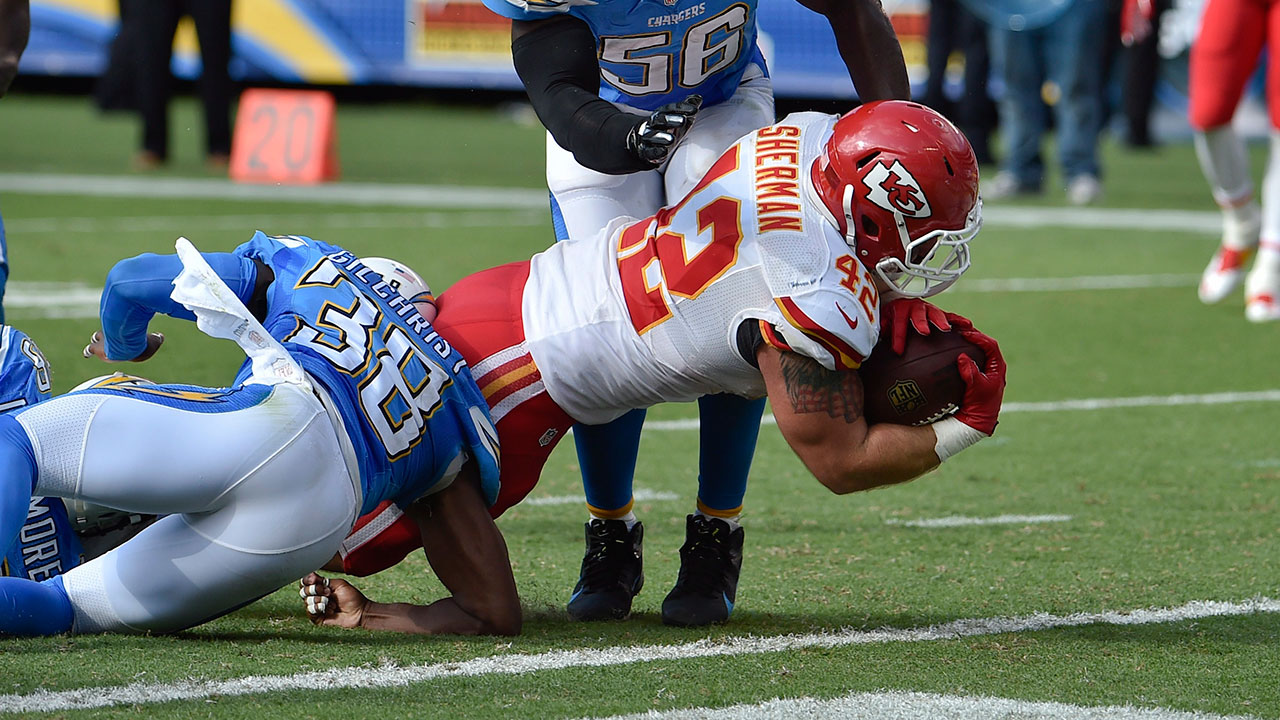 Chiefs sign FB Sherman to contract extension