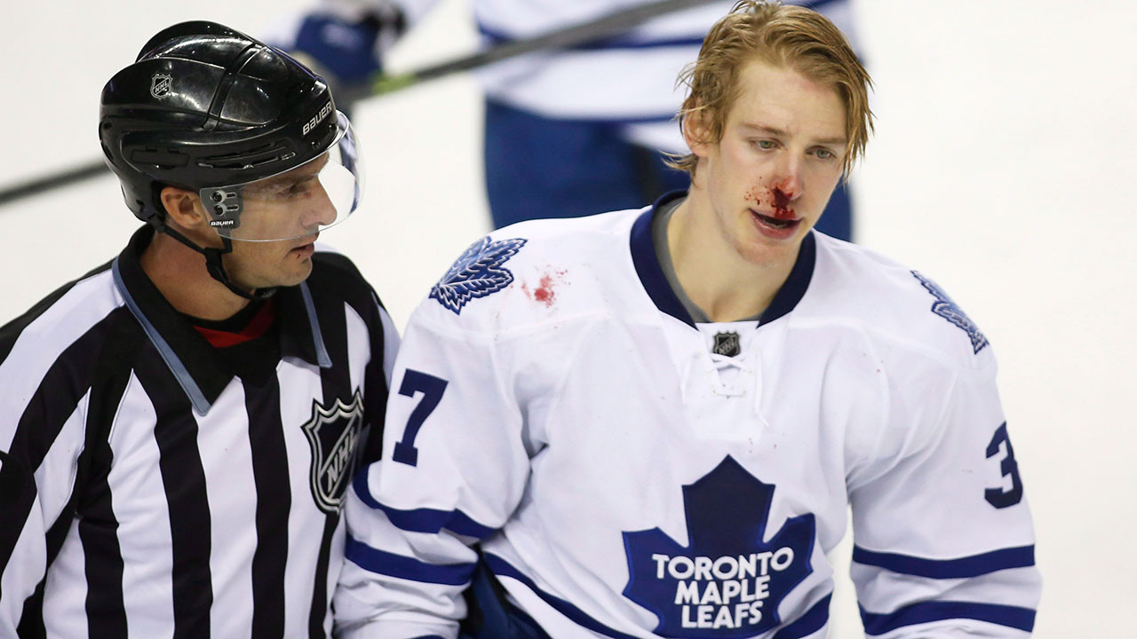 Suspended Ashton returns to Maple Leafs practice