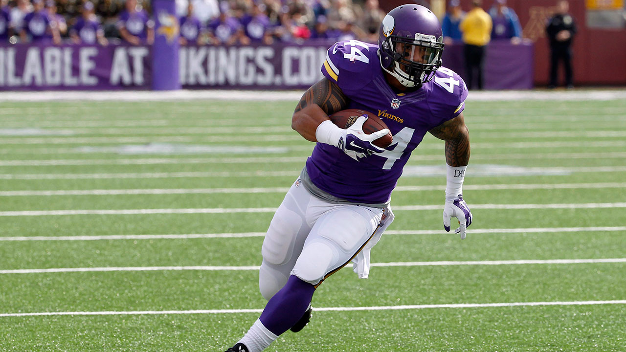 Vikings RB Asiata to miss game against Packers