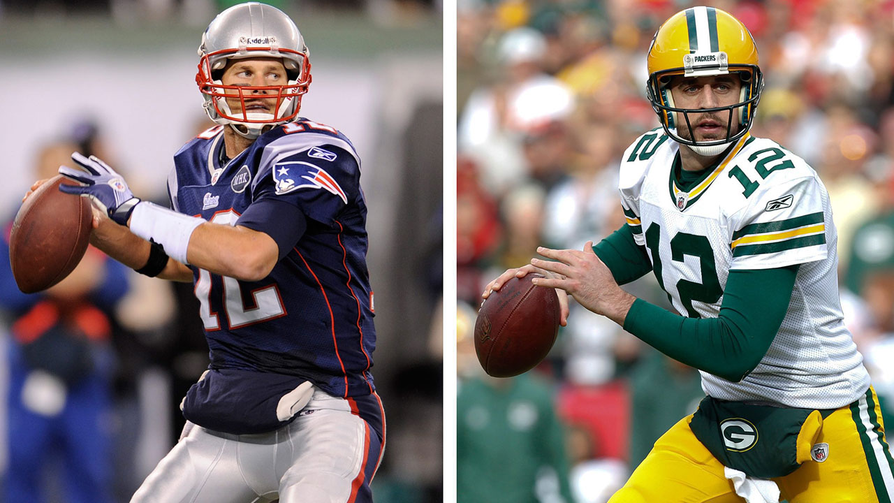 Rodgers vs Brady: QBs clash for the first time