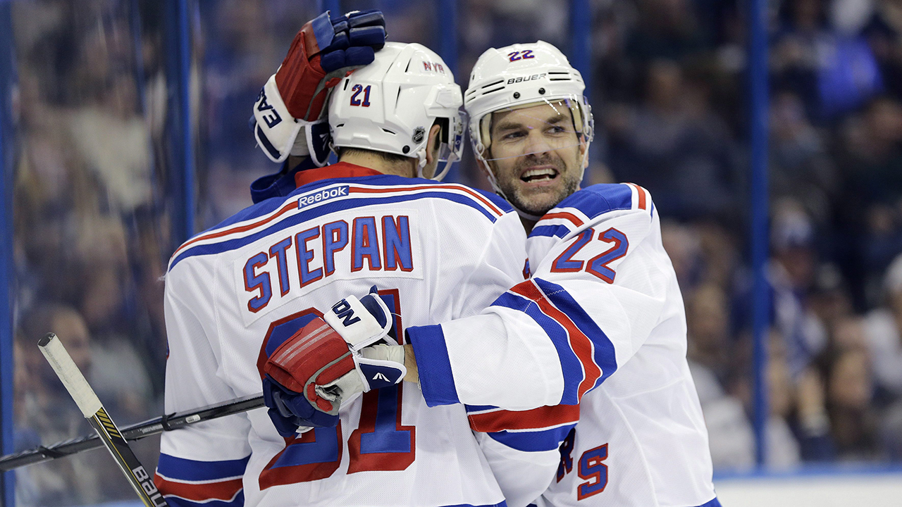 Stepan’s hat trick leads Rangers past Devils