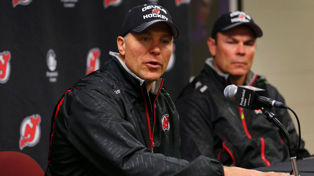 Devils name Oates, Stevens as new bench bosses