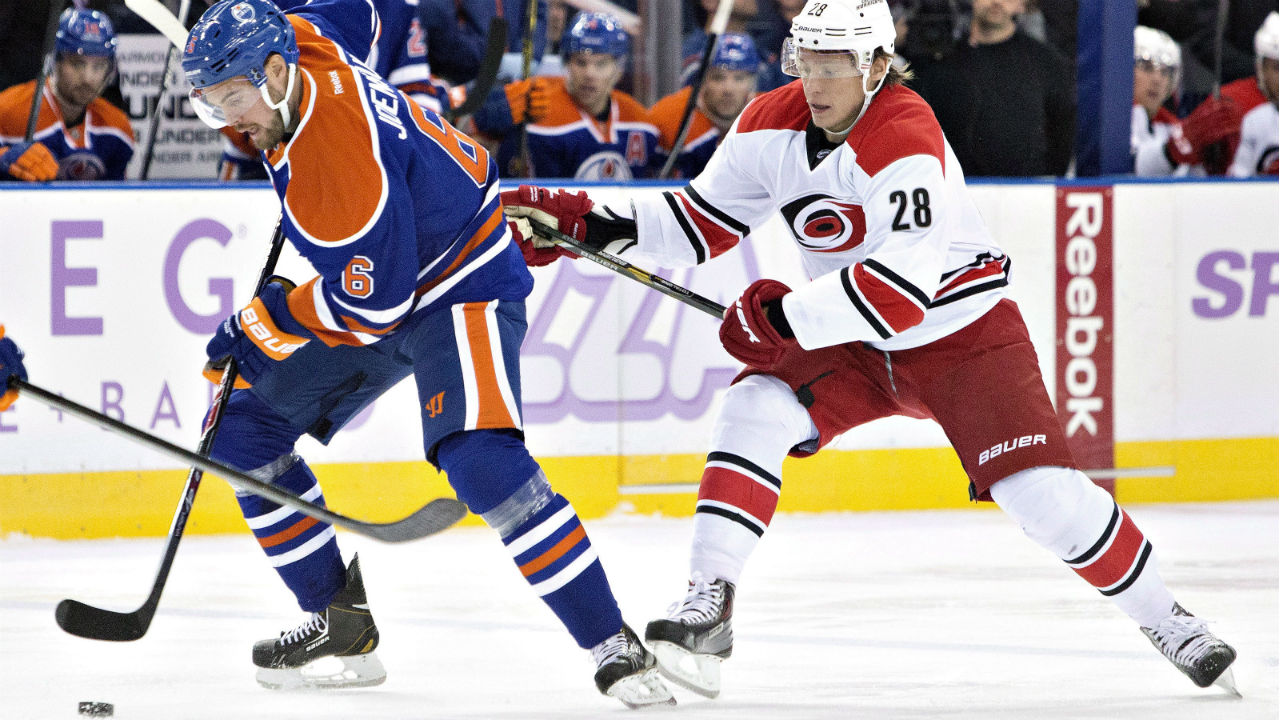 Oilers transfer Joensuu to Swiss Elite League