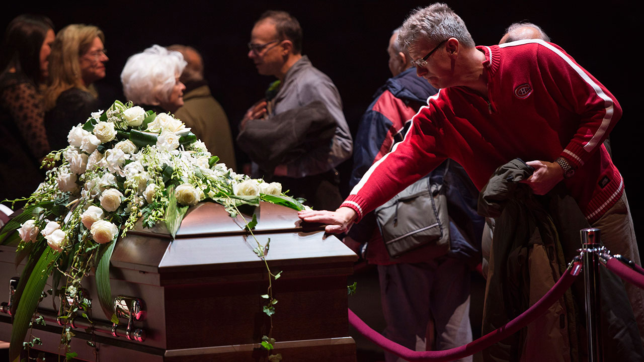 Sportsnet airing Beliveau funeral live Wednesday