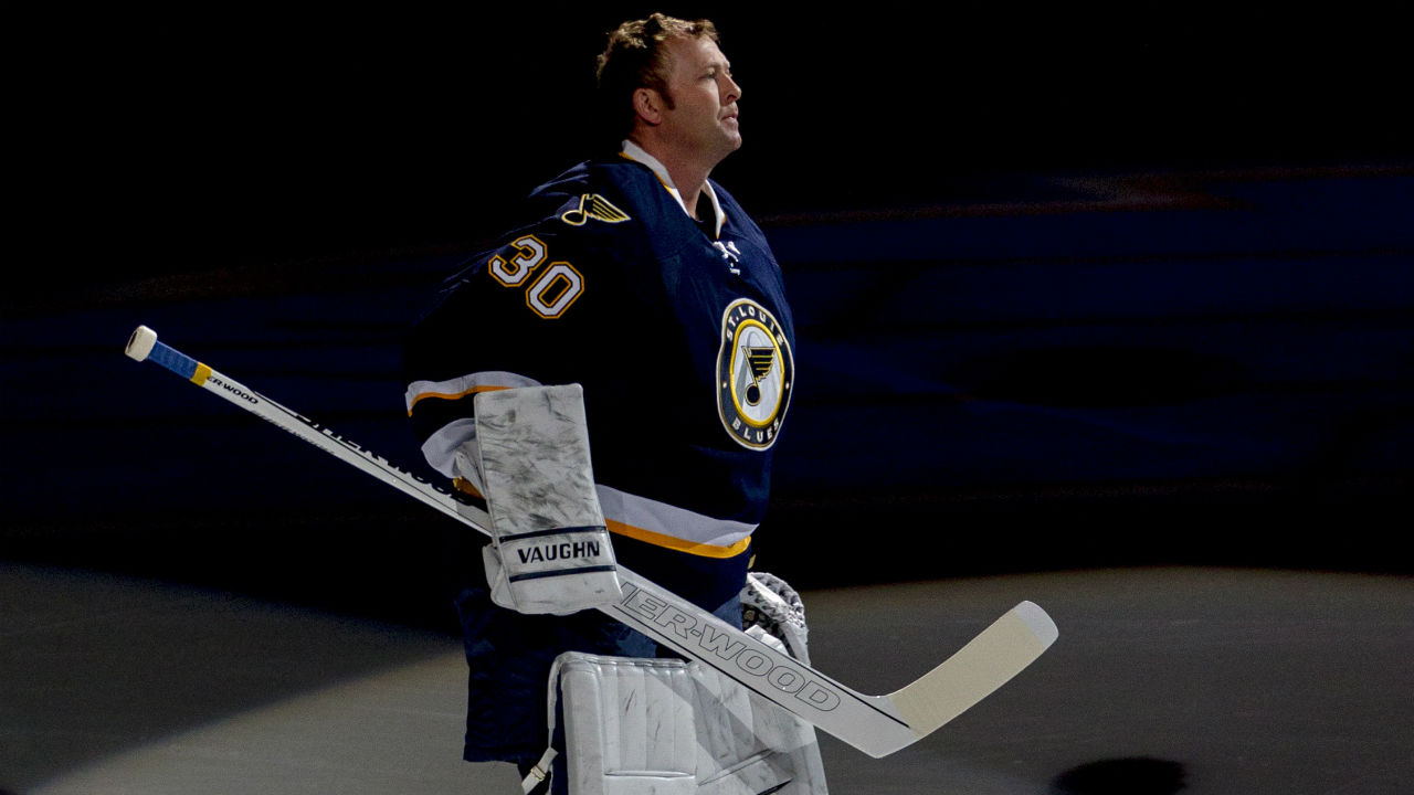 Brodeur makes 32 saves; Blues double up Panthers