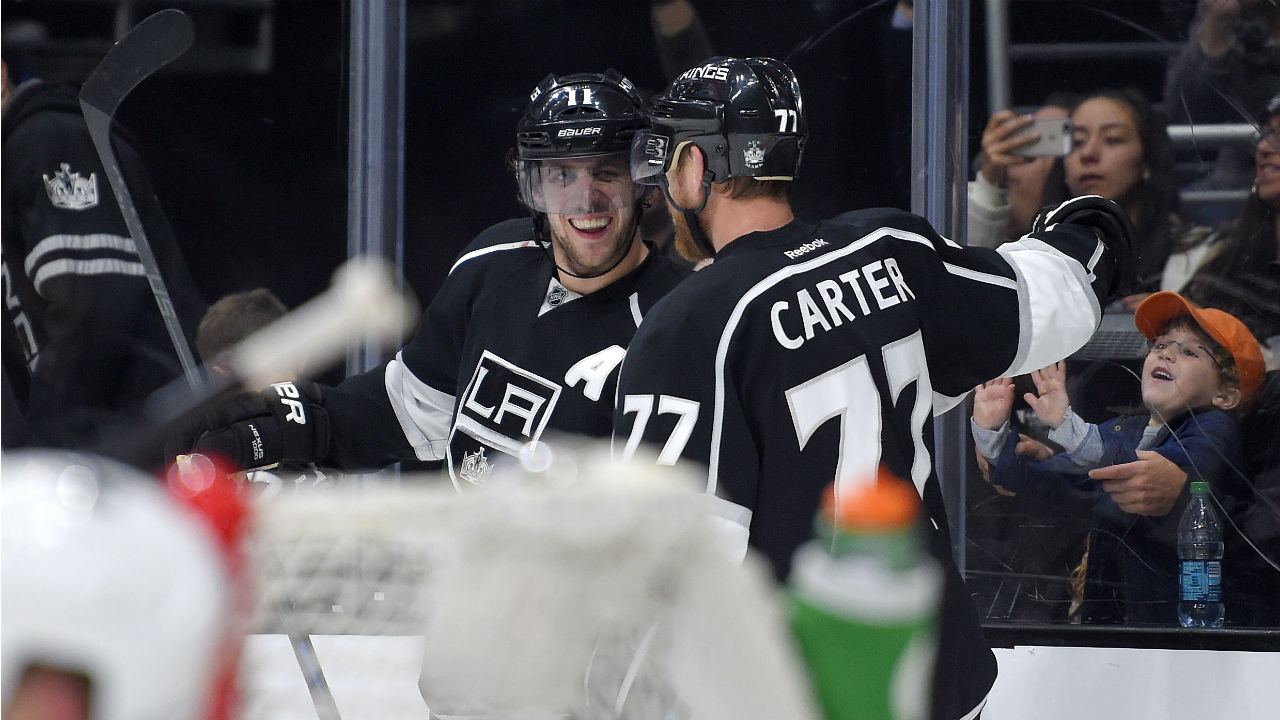 Kopitar’s two points leads Kings over Sharks