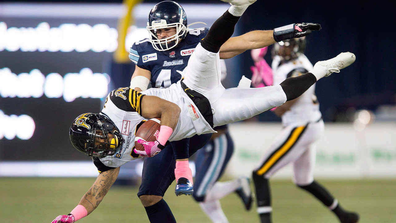 Argonauts get Foley from Roughriders, trade Emry