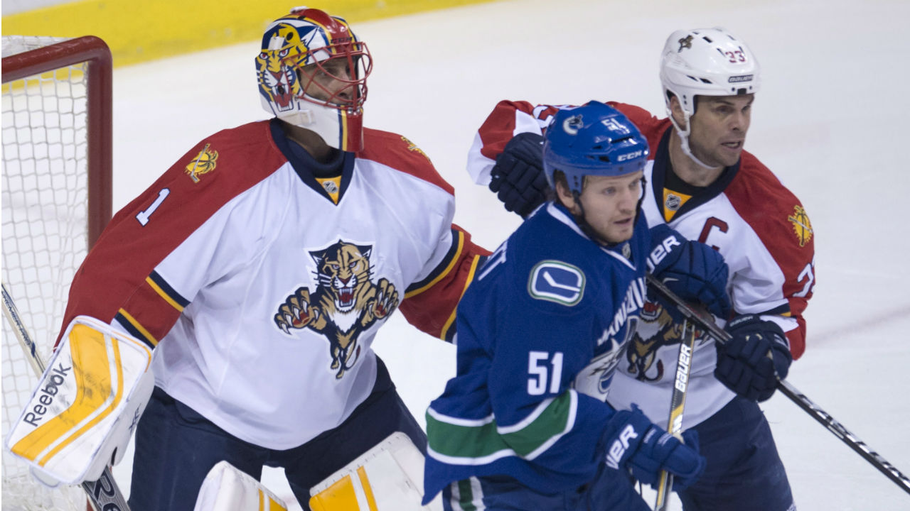 Panthers, Luongo win in return to Vancouver