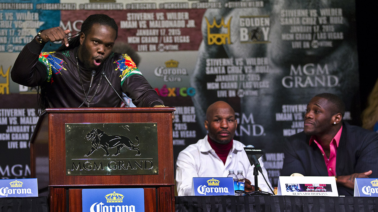Wilder, Stiverne get set for boxing showdown