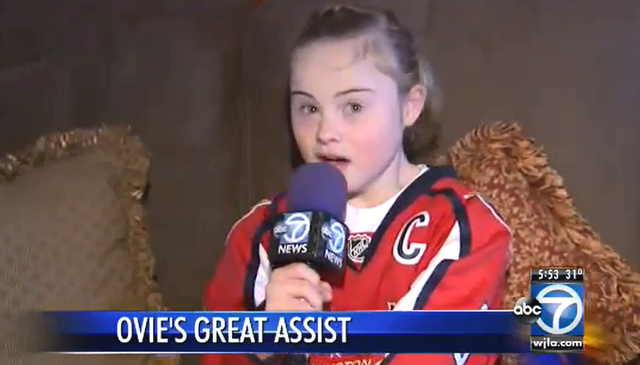 Gotta See It: Girl reacts to Ovechkin’s car gift