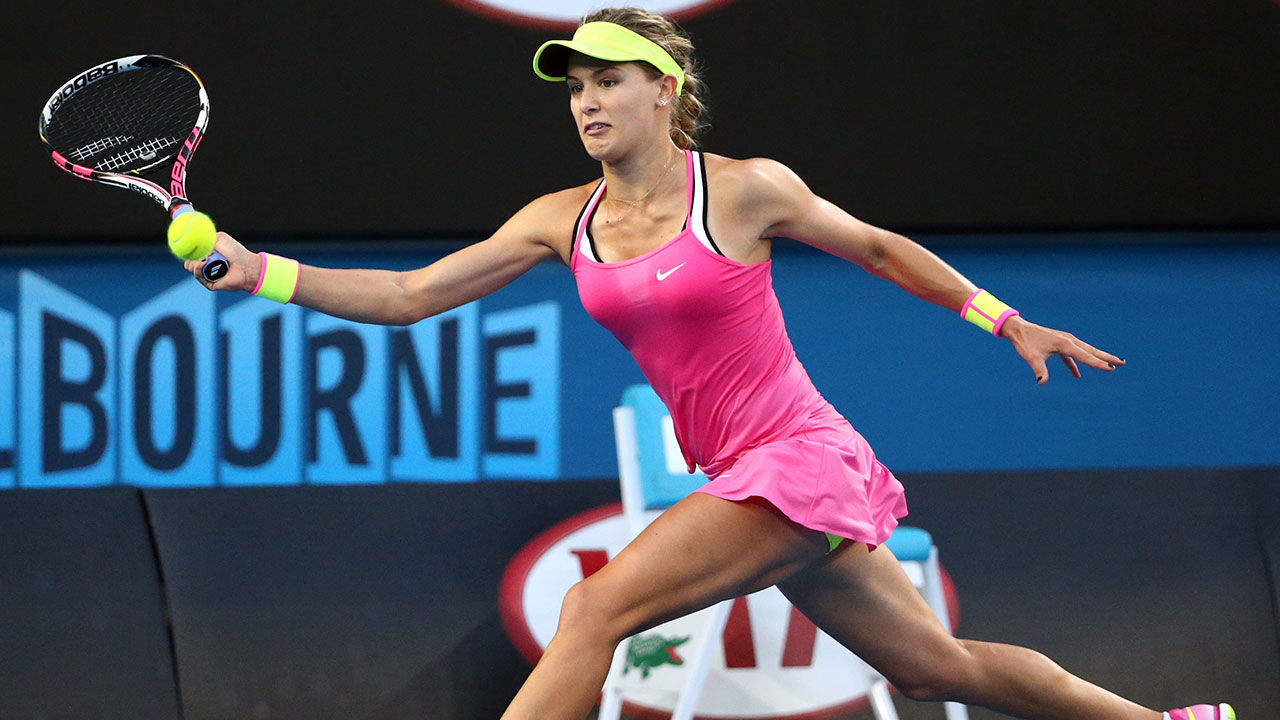 Bouchard puts her 2014 breakthrough behind her