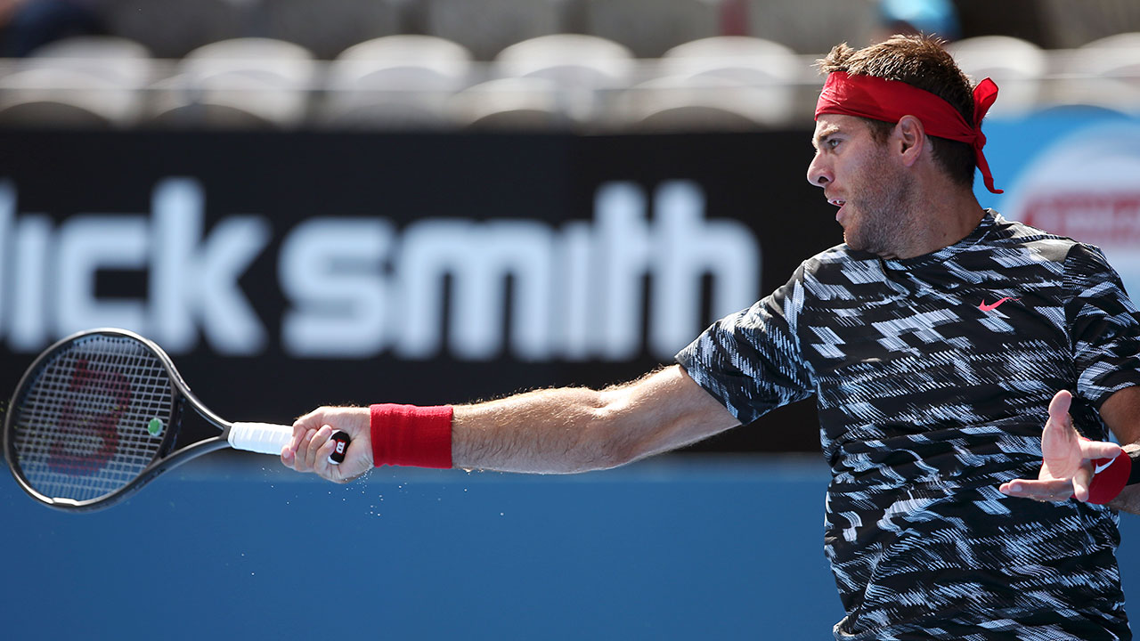Del Potro reaches quarters of Sydney International