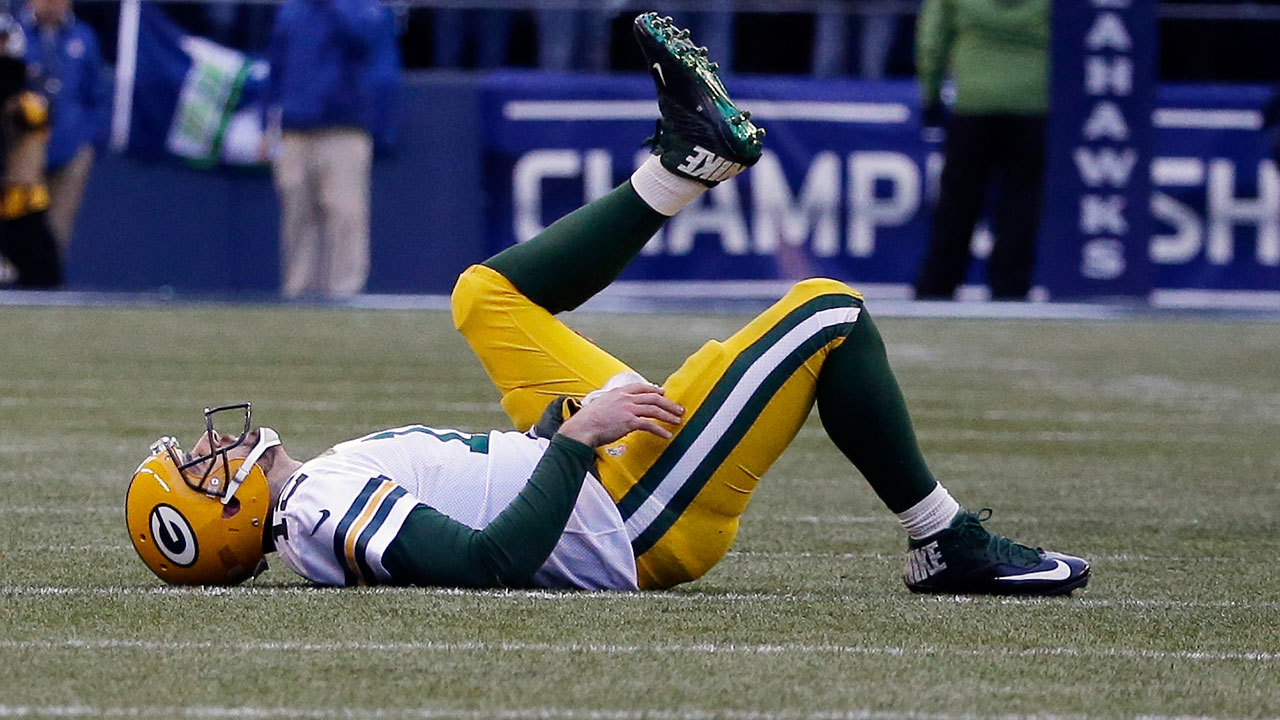 Packers’ Rodgers: Calf should heal within 6 weeks