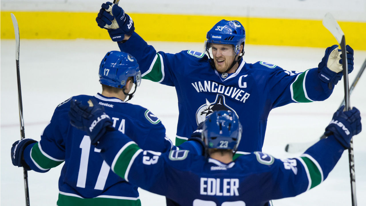 Henrik Sedin’s 200th goal leads Canucks to win
