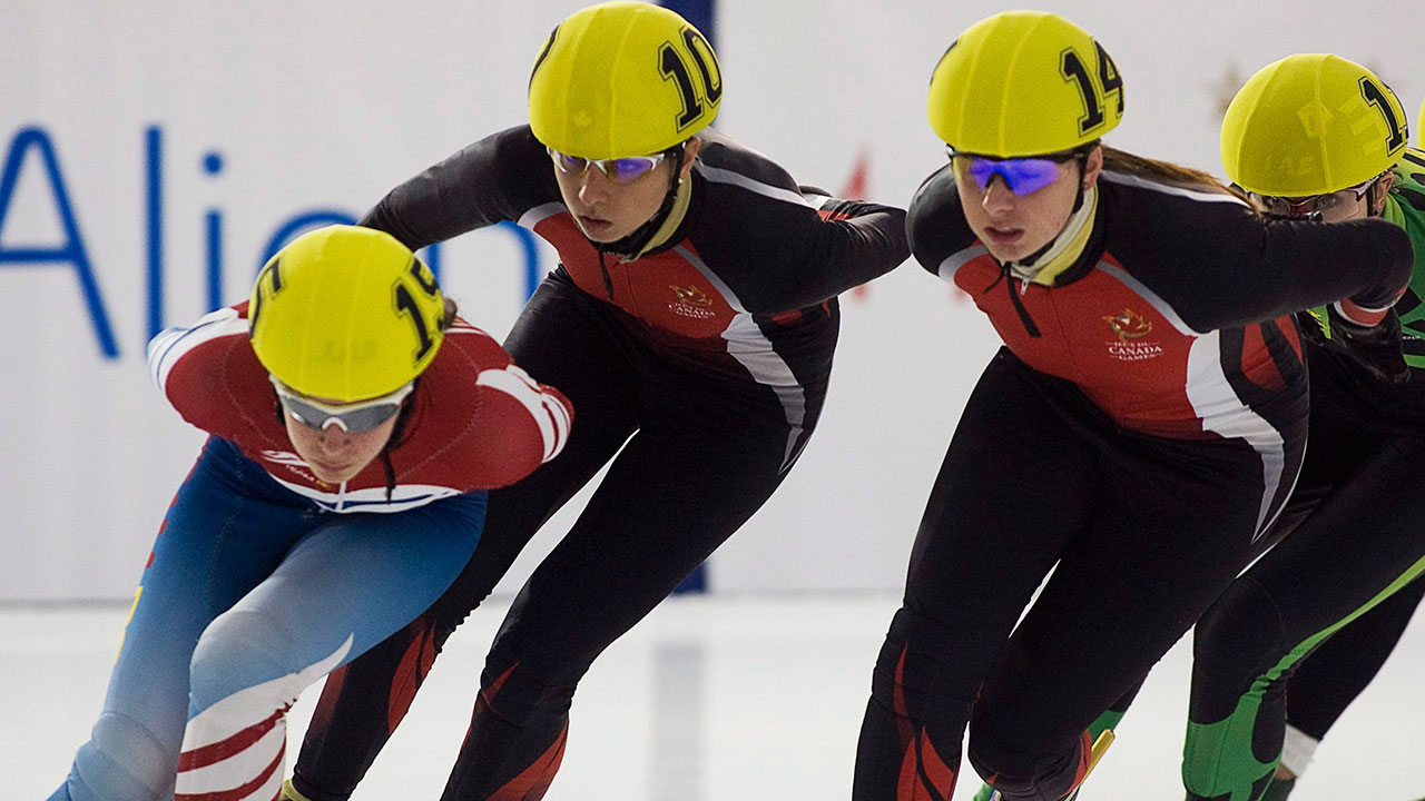 Canada misses short-track podium at Universiade
