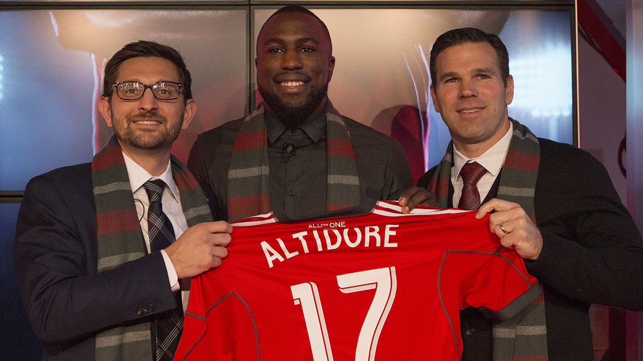 Toronto FC’s Altidore happy to be home in MLS