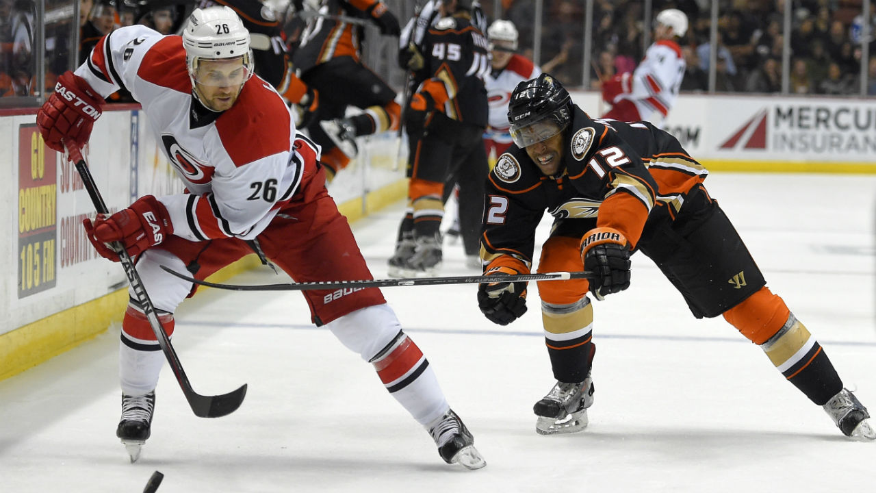 Bruins add depth, acquire John-Michael Liles from Hurricanes