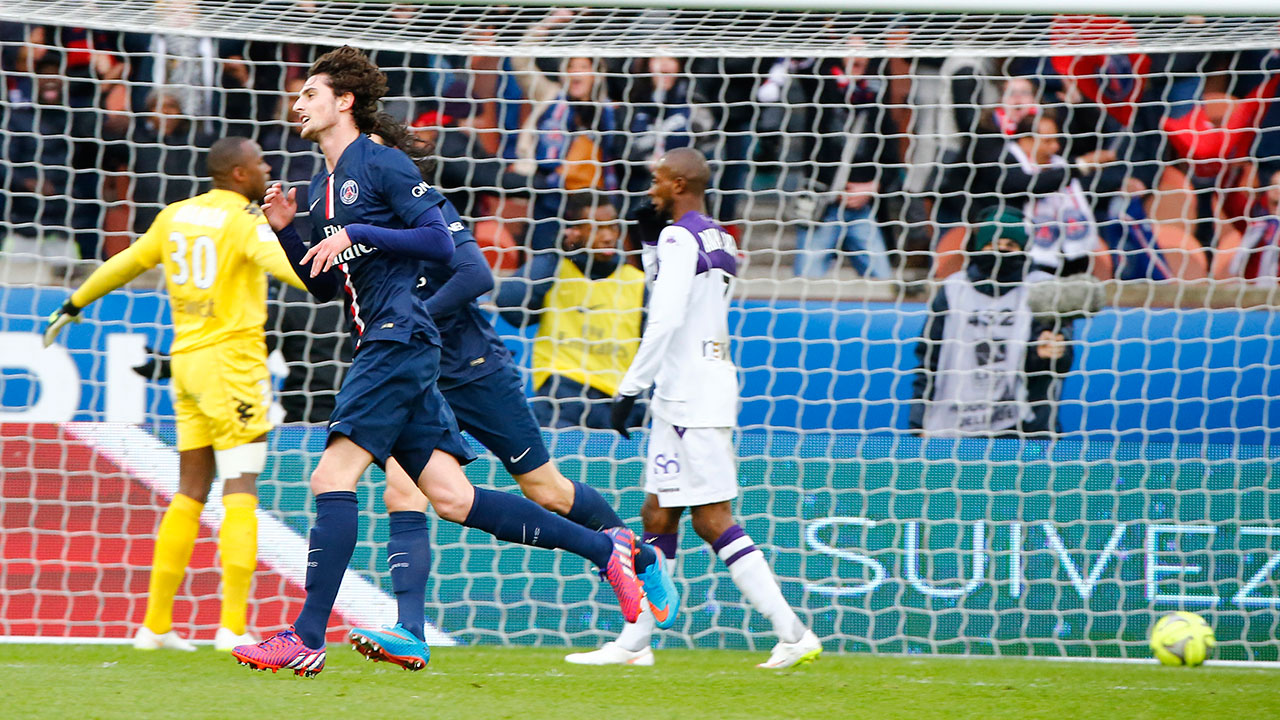 PSG defeat Toulouse, now top of Ligue 1 table