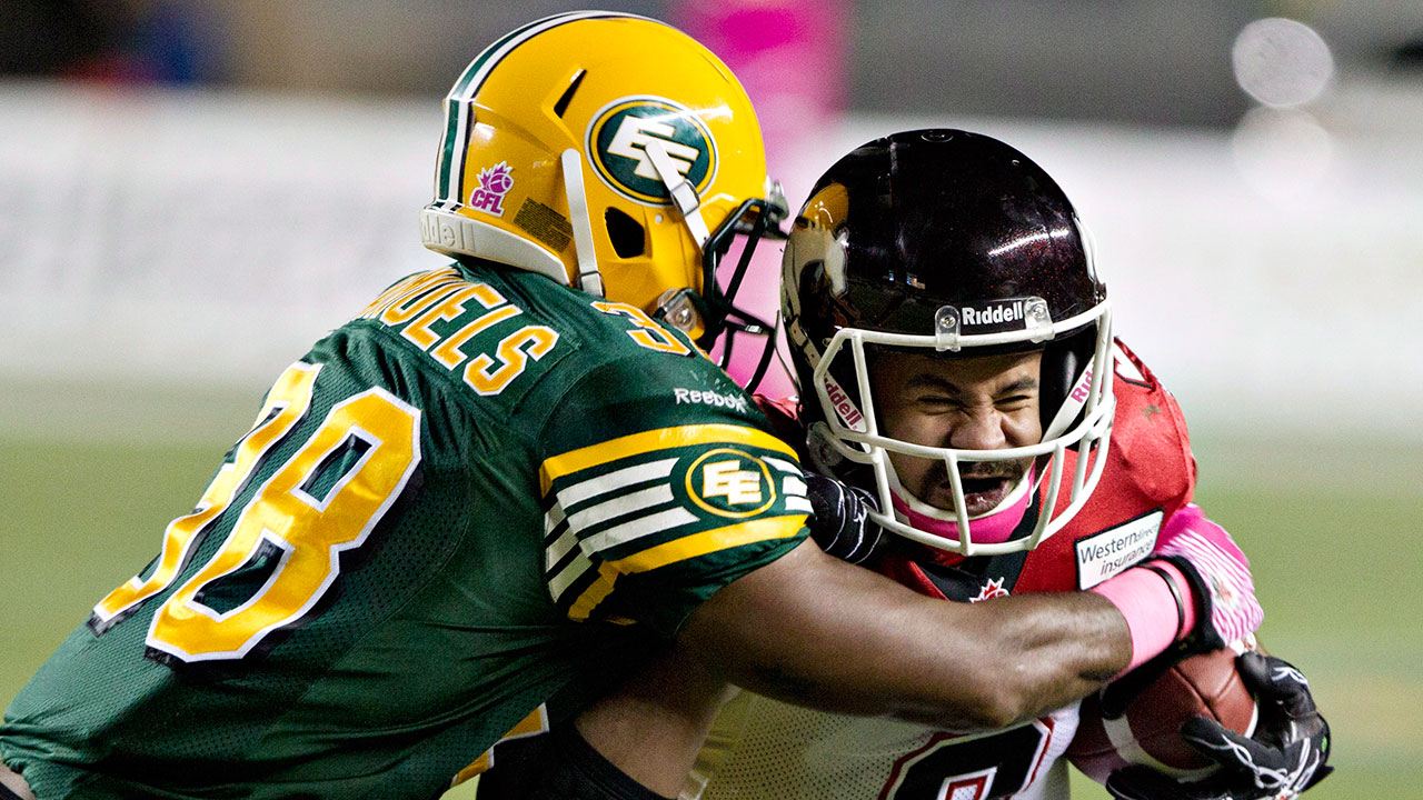 Eskimos release LB Samuels after two seasons