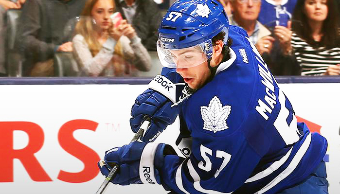 Maple Leafs’ MacWilliam making his NHL debut