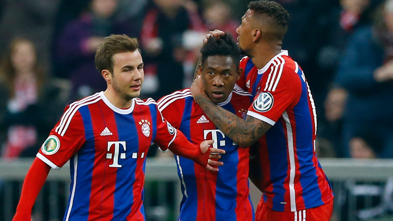 Bayern, Wolfsburg advance to German Cup quarters