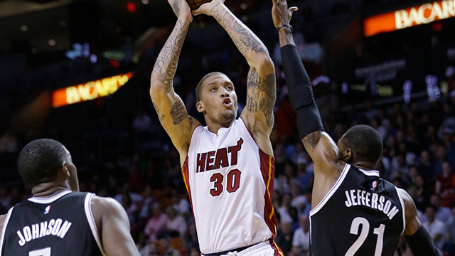Wade, Heat complete season sweep of Nets
