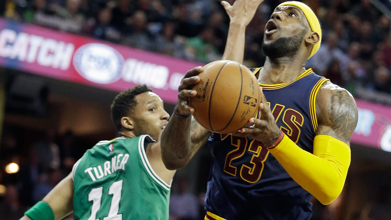James scores 27 to help Cavaliers beat Celtics