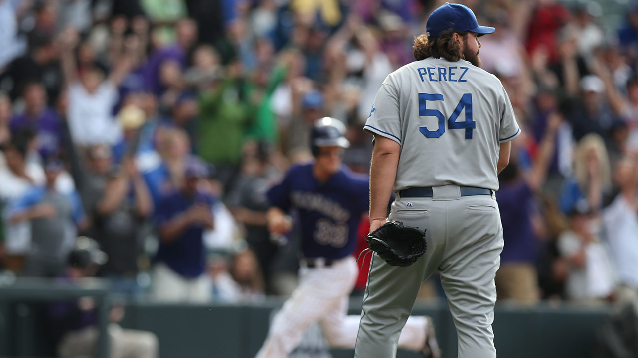 Former all-star closer Perez released by Brewers