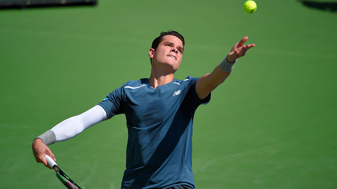 Raonic cruises into third round at Indian Wells