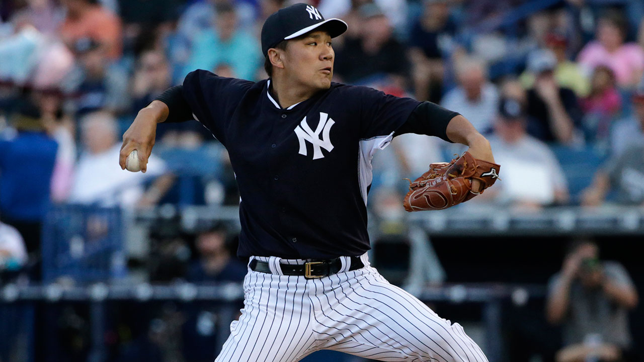 Tanaka perfect in spring debut for Yankees