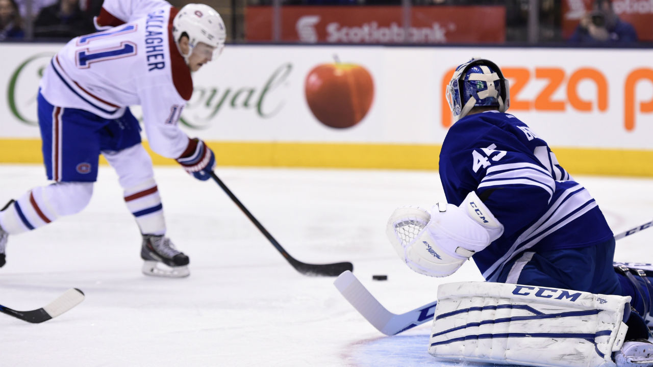 Canadiens beat Leafs, earn top spot in Atlantic