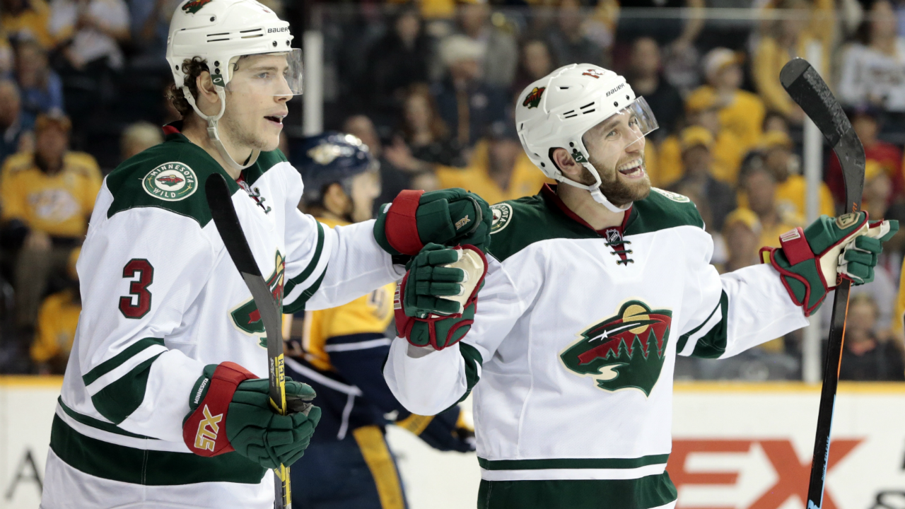 Wild score late in third, defeat Predators