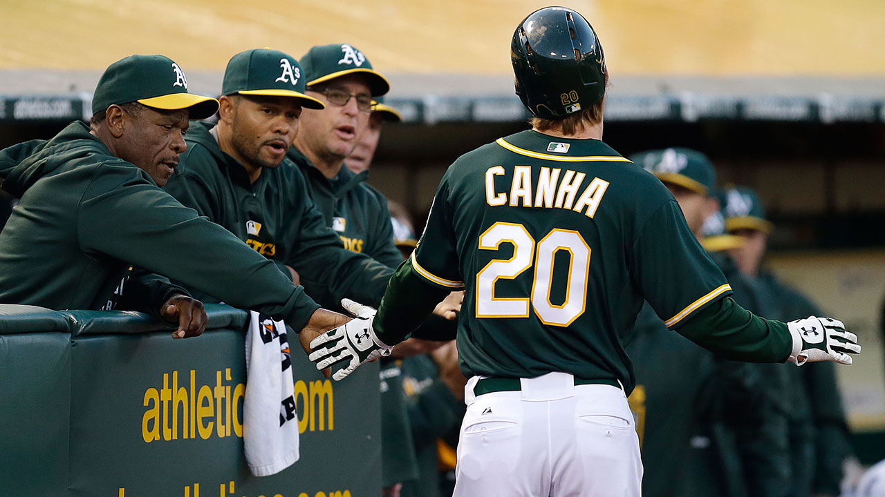 A’s combine for 3-hit shutout in rout of Mariners