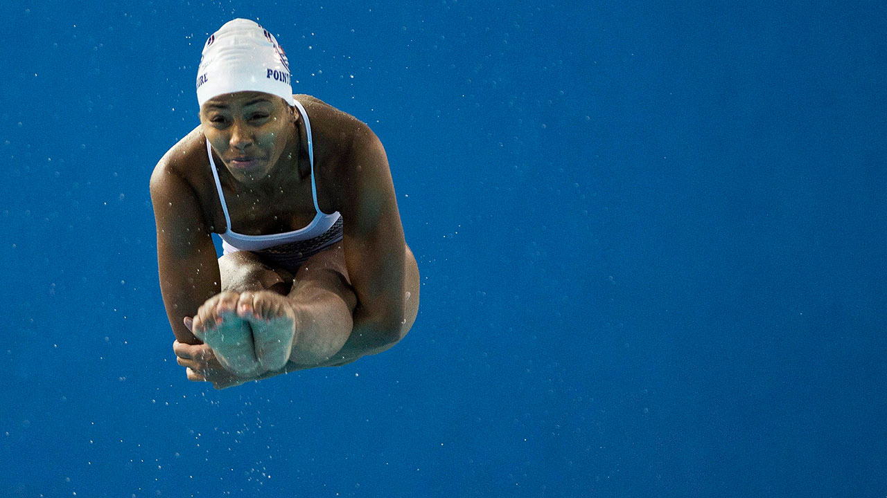 Canadian Abel wins first gold at FINA Worlds