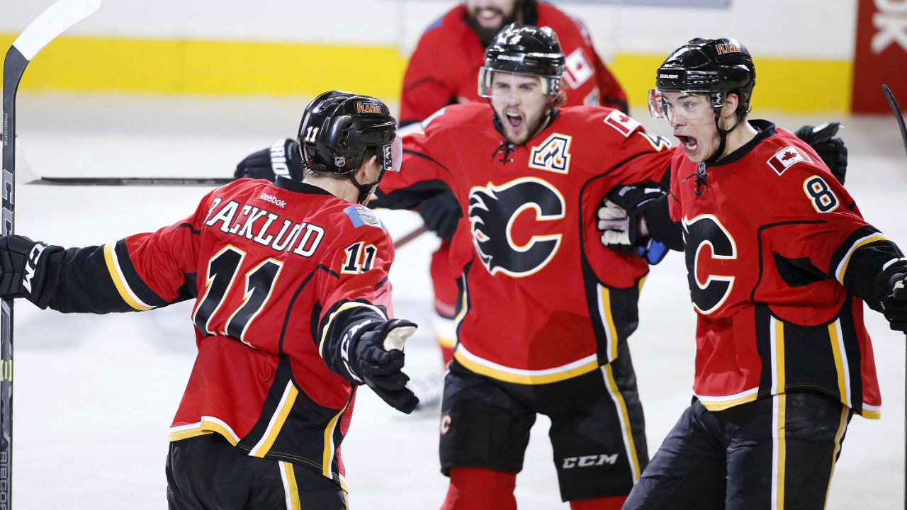 Flames pull off dramatic comeback for OT win